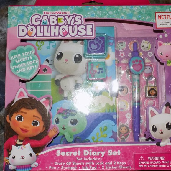Dreamworks | Toys | Dreamworks Gabbys Dollhouse Secret Diary Set ...